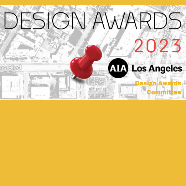Design Awards Sponsorship 2023 – AIA Los Angeles