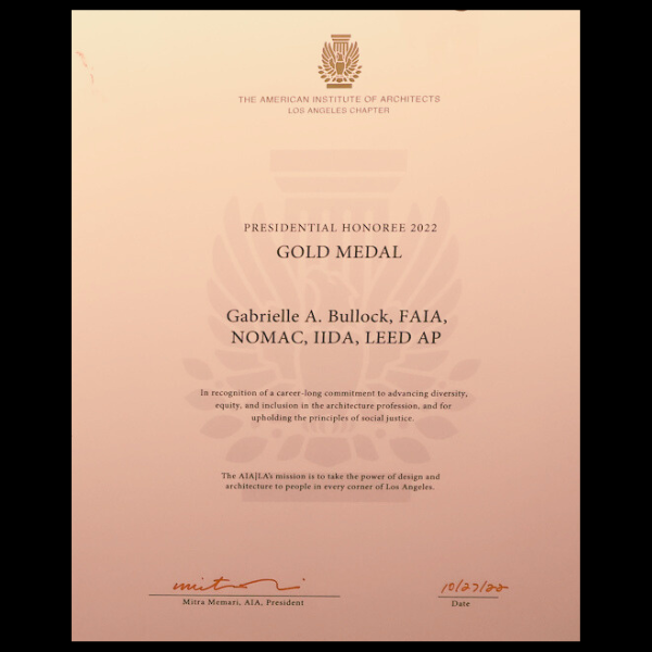 Award Certificate Reprints 2023 – Design and Next LA | AIA Los Angeles