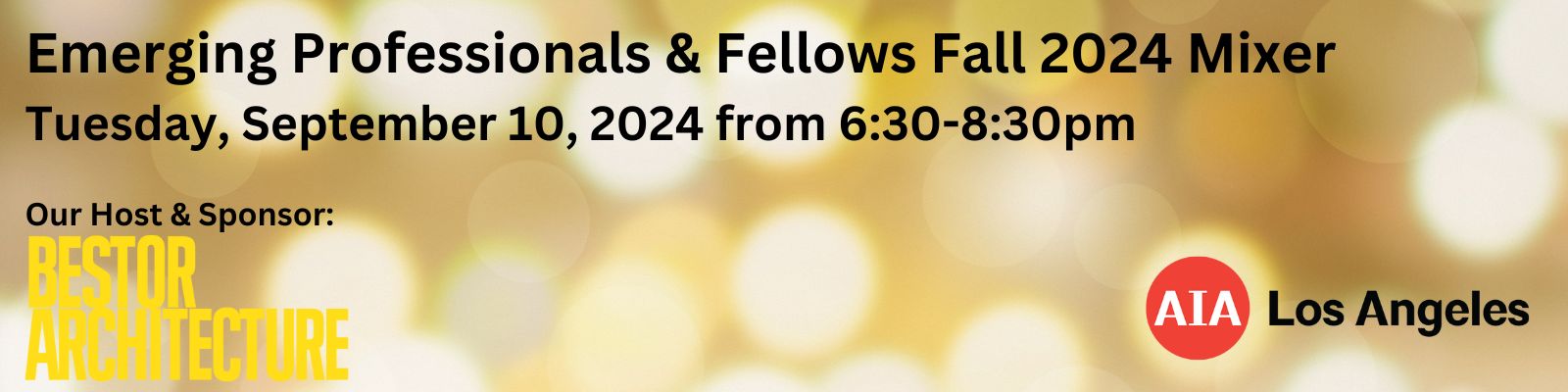 Emerging Professionals and Fellows Fall 2024 Mixer | AIA Los Angeles