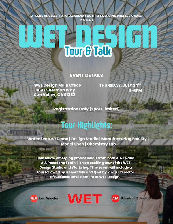 WET Design Tour & Talk | AIA Los Angeles
